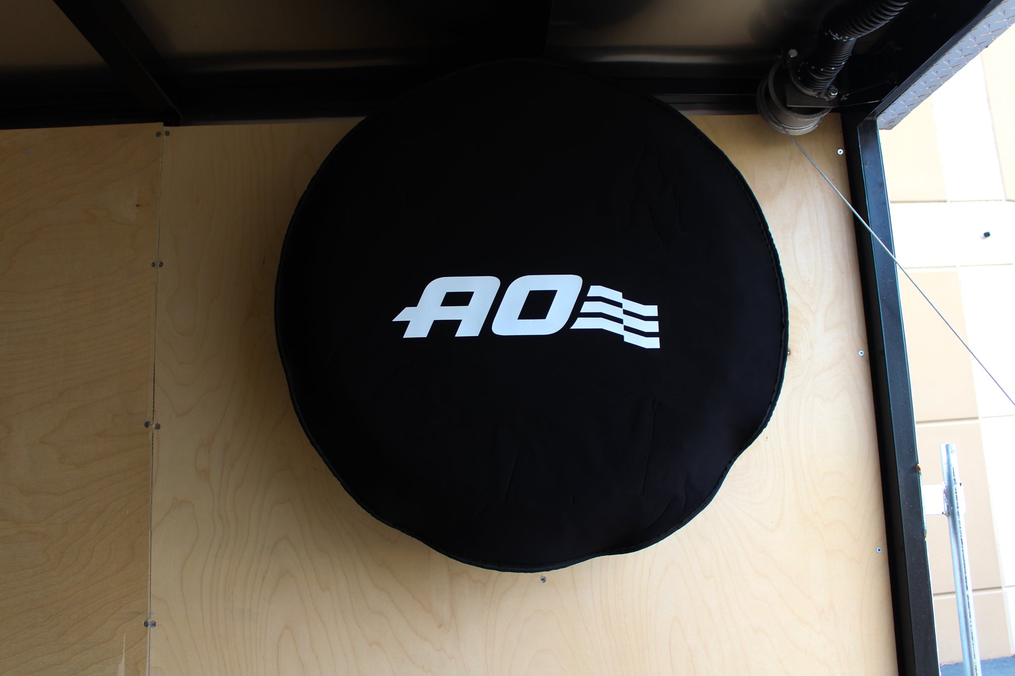 Neoprene Trailer Spare Tire Cover 26" – AO Coolers